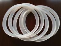 China Industrial Grade RoHS Certified Smooth Surface Silicone Rubber Washers and Gaskets for sale
