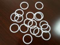 China Industrial Grade RoHS Certified Smooth Surface Silicone Rubber Washers and Gaskets for sale