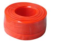 China Red Polyurethane Coupling PU Hose with Chemic Erode Resistant and High Tensile Strength in 1.15-1.25g/cm3 Density for sale