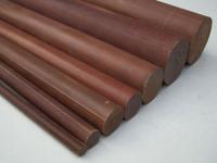 China ISO9011 Standard Phenolic Cotton Rod 10-200mm OD with 10KV Rated Voltage High Mechanical Strength and Low Water Absorption for High Voltage Applications for sale