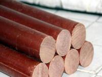 China ISO9011 Standard Phenolic Cotton Rod 10-200mm OD with 10KV Rated Voltage High Mechanical Strength and Low Water Absorption for High Voltage Applications for sale