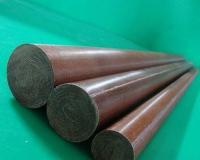 China ISO9011 Standard Phenolic Cotton Rod 10-200mm OD with 10KV Rated Voltage High Mechanical Strength and Low Water Absorption for High Voltage Applications for sale