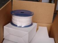 China White Color Food Grade PTFE Gasket Tape with One Side Adhesive for Industrial Seal for sale