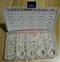 China Food Grade Silicone O Ring Kit 150pcs 60-70 Shore A for sale