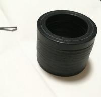 China Smooth Surface Black Color Silicone Rubber Washers Vee Seal Full Sets Mould for sale