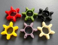 China High Impact Resistant Multi Color Polyurethane Coupling Spider with 92-98 Shore A Hardness for sale