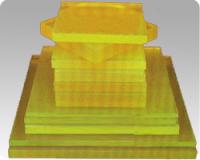 China 75-95 Shore A Hardness Polyurethane Sheet with 35-155KN/m Tear Strength and Good Machining Performance for sale