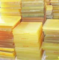 China 75-95 Shore A Hardness Polyurethane Sheet with 35-155KN/m Tear Strength and Good Machining Performance for sale