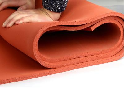 China 1-10mm Silicone Sponge Sheet with 3M Adhesive, -60°C to 260°C for sale
