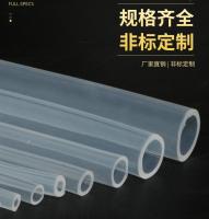 China Translucent Food Grade Silicone Hose with High Temperature Resistance for Industrial Applications for sale