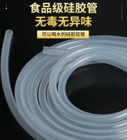 China Translucent Food Grade Silicone Hose 1-50mm ID 200°C Resistant for sale