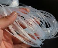 China Food Grade Transparent Platinum Cured Silicone Hose and Silicone Tube for Industrial Use for sale