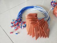 China Red Close Cell Silicone Heater Pad 220-240V 350W for Uniform Heating up to 220°C for sale