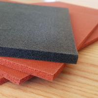 China 10-40 Shore A Close Cell Silicone Foam Rubber Sheet for Heat Insulation and Protection with 1.5-50mm Thickness and 1m-1.5m Width for sale