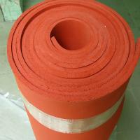 China 10-40 Shore A Close Cell Silicone Foam Rubber Sheet for Heat Insulation and Protection with 1.5-50mm Thickness and 1m-1.5m Width for sale