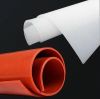 China Food Grade Silicone Rubber Sheet 60 Shore A 0.1-12mm Thick for sale