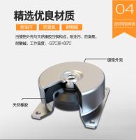 China ALJ3000-3004 OEM Rubber Shock Absorber with 55-60 Shore A Hardness and 500-3500HZ Working Frequency for Anti Vibration Mounts for sale