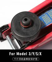 China Black Rubber Jack Pad for Car Jack Application with Shock Absorption for sale