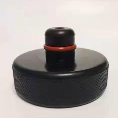 China Custom OEM Black Silicone Rubber Bumper Pad for Shock Absorption Car Jack Protector for sale