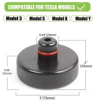 China Custom OEM Black Silicone Rubber Bumper Pad for Shock Absorption Car Jack Protector for sale