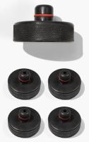 China Anti Seismic Shock Absorption Car Bumper Rubber Pad for Jack with Customizable Size for sale