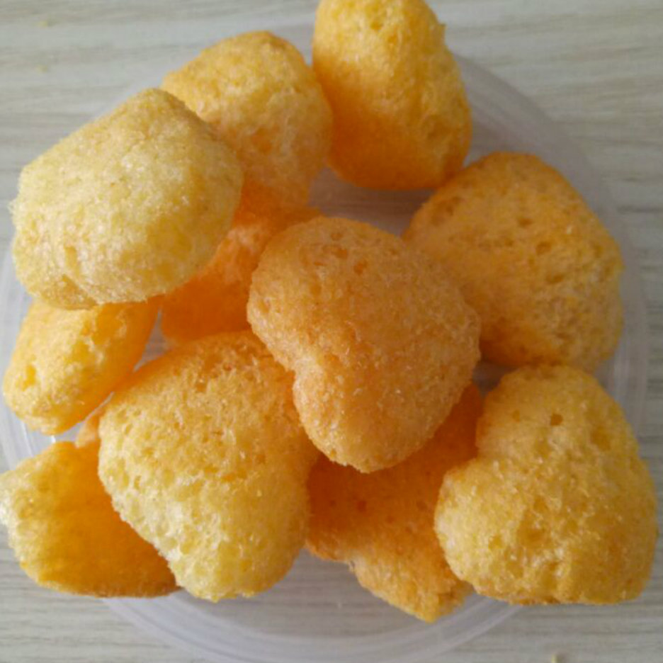 extruded puffed snack food production line