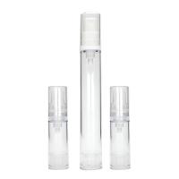 China Lotion Airless Pump Bottles Plastic Cosmetic Spray Bottle 5ml 10ml 15ml for sale
