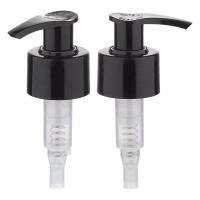 China Handwash Plastic Matte Black Lotion Pump 28/410 With Left Right Lock for sale