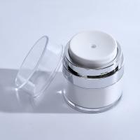 China 30ml 50ml Refillable Luxury Airless Pump Jar For Cream Foundation for sale