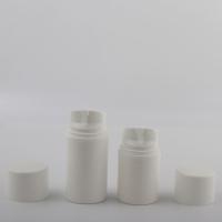 China White PP Plastic Cosmetic Packaging Airless Cream Serum Bottle 30ml 50ml 80ml for sale