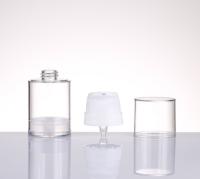 China Airless Travel Bottles Screw On Clear AS Airless Bottle 30ml 50ml for sale