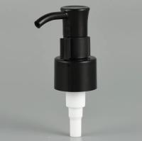 China 28/410  Dispenser Oil Pump Black White Plastic Lotion Pump With Clip for sale