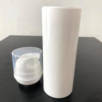 China 150ml PP Comsetic Airless Pump Bottle Snap On Airless Bottle Color Customized for sale