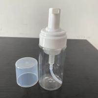 China Natural 100ml PET Bottle With Foam Pump For Clean Shoes  and Shampoo Body Lotion for sale