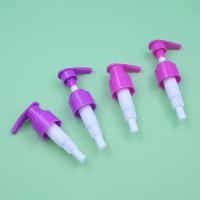 China Factory Price 24/410 Lotion Pump Colorful PP Plastic Screw Down Lock Liquid Dispenser Pump For Body Lotion Bottle for sale