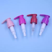 China Factory Price 24/410 Lotion Pump Colorful PP Plastic Screw Down Lock Liquid Dispenser Pump For Body Lotion Bottle for sale