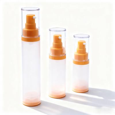 China Cosmetic Cream Airless Pump Bottle 15ml 30ml 50ml Airless Pump Bottle AS and PP for sale