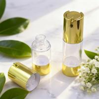 China Capless Airless Pump Bottle 15ml 30ml 50ml Airless Pump Bottle for sale