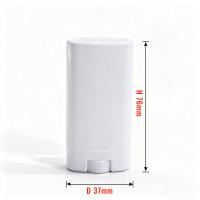 China 15ml Empty Deodorant Containers Cosmetic PP Plastic Twist Up Refillable Sunscreen Stick Tubes Deodorant Packaging for sale