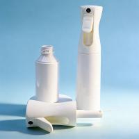 China 300ml Plastic Fine Mist Sprayer Bottle For Cleaning Solutions OEM Continuous Mist Spray Bottles With Logo for sale