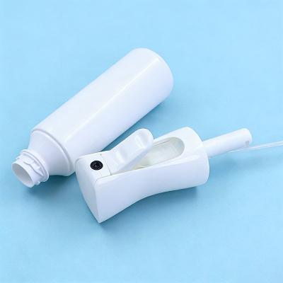 China 500ml Recyclable PET Continuous Mist Spray Bottle with White Label for Salon Refillable Use for sale