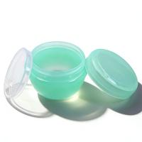 China Luxury Colourful 5g 10g 15g PP  Face Cream Jar Plastic Cosmetic Jars for sale