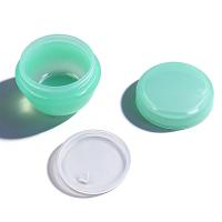 China Luxury Colourful 5g 10g 15g PP  Face Cream Jar Plastic Cosmetic Jars for sale