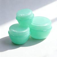 China Luxury Colourful 5g 10g 15g PP  Face Cream Jar Plastic Cosmetic Jars for sale