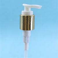 China 24/415  Golden/Silver UV Lotion Pump Plastic Shampoo Soap Dispenser Pump for sale