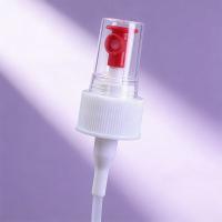 China 24mm 28mm 1cc Plastic Non-Spill Fine Mist Spray Pump with Custom Logo and Screw-On Cap for Bottles for sale