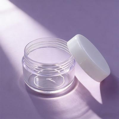 China Luxury Cosmetic Face Cream Round PP Jar 10g for travel for sale