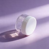 China Luxury Cosmetic Face Cream Round PP Jar 10g for travel for sale