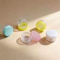 China HOT Sale Cosmetic Container 10g 15g  Custom Color PS Plastic Eye Face Mini Body Cream Jar for sale