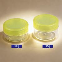 China HOT Sale Cosmetic Container 10g 15g  Custom Color PS Plastic Eye Face Mini Body Cream Jar for sale